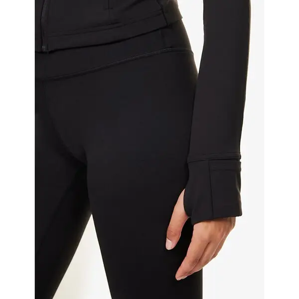 Lululemon Nulu Cropped Stretch-woven Jacket - Black