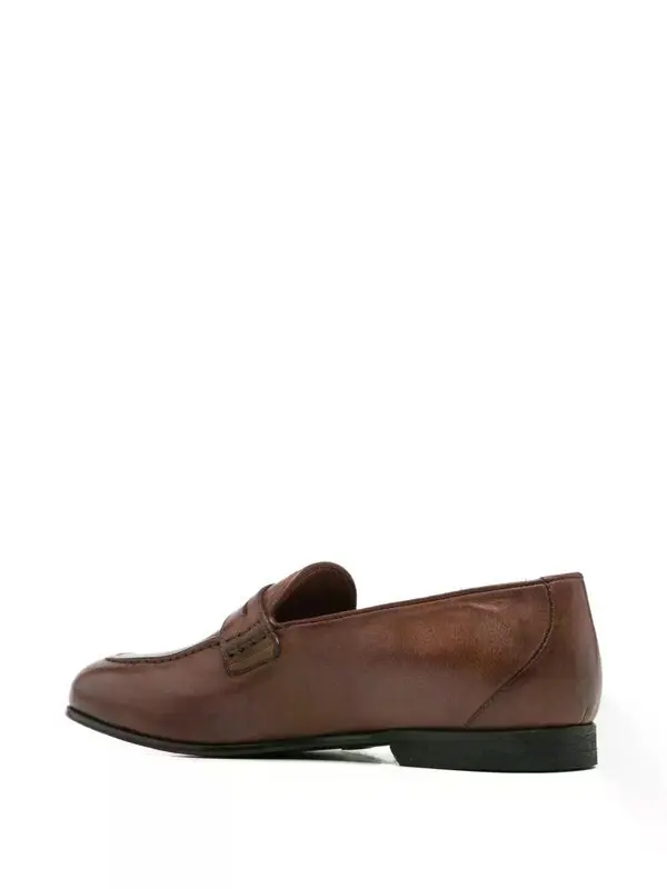STURLINI FIRENZE Leather Penny Loafers