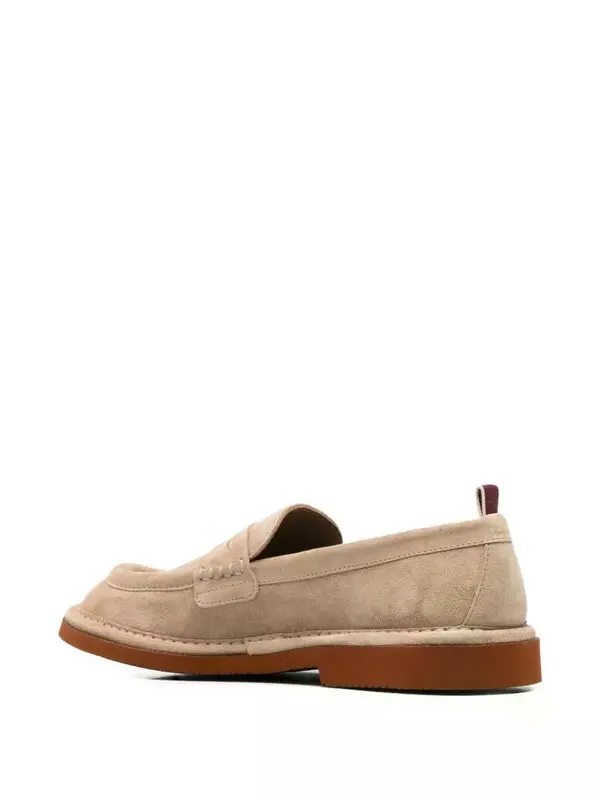 STURLINI FIRENZE Suede Penny Loafers