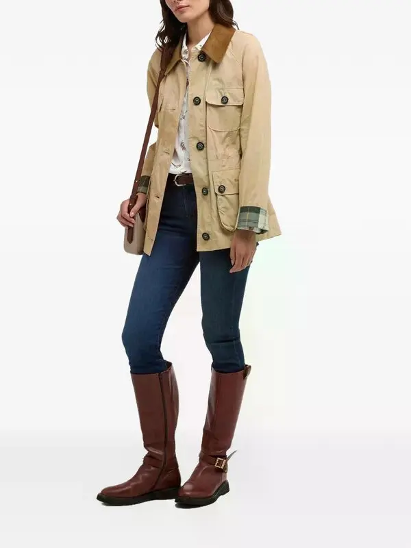 Barbour Logo-embroidered Jacket