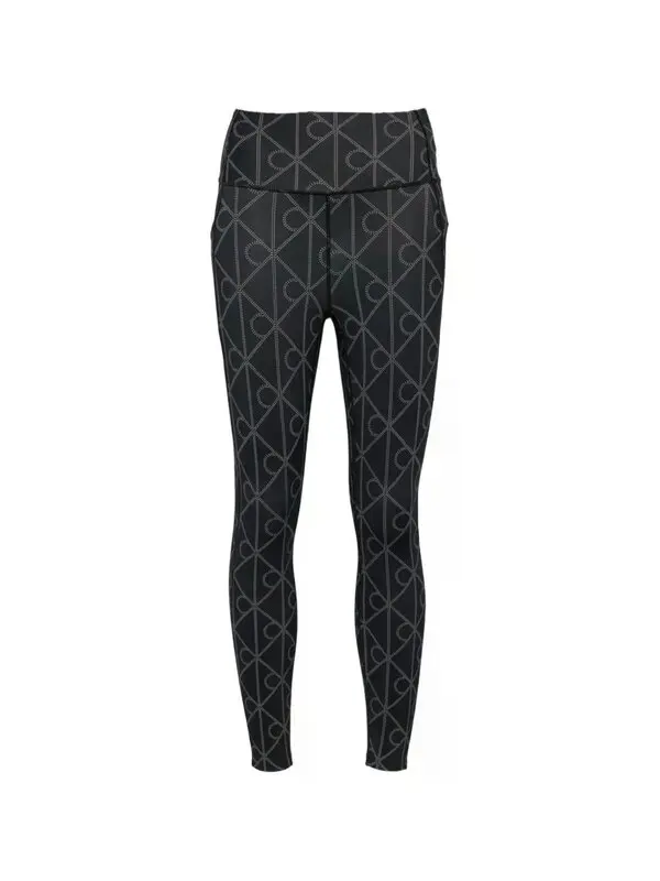 Calvin Klein Monogram-print Performance Leggings