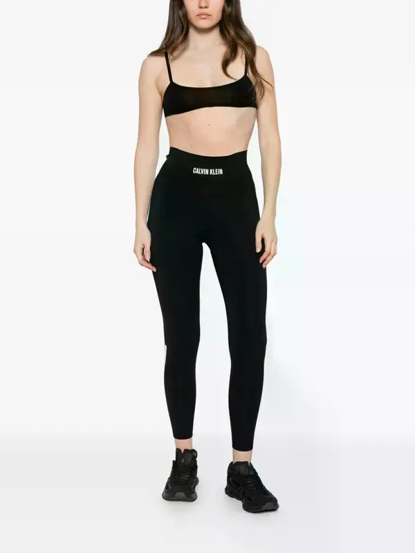 Calvin Klein Logo-print Performance Leggings