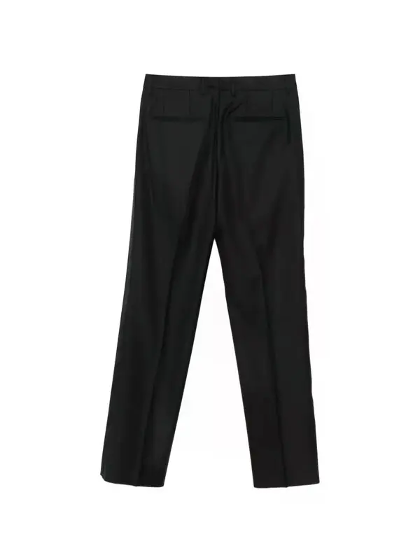 Tagliatore Pressed-crease Trousers - Black