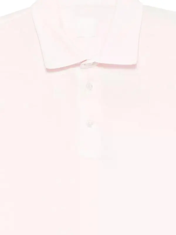 Fedeli Short-sleeve Polo Shirt - Pink