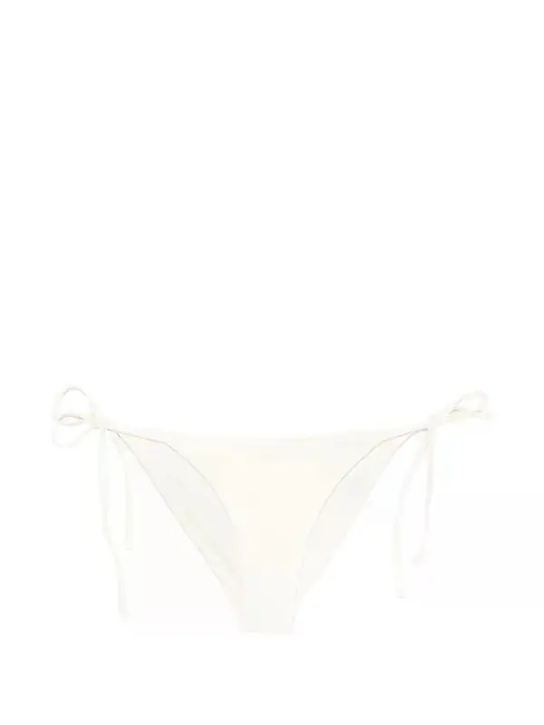 TOTEME Scoop Side-tie Bikini Bottoms - Neutrals