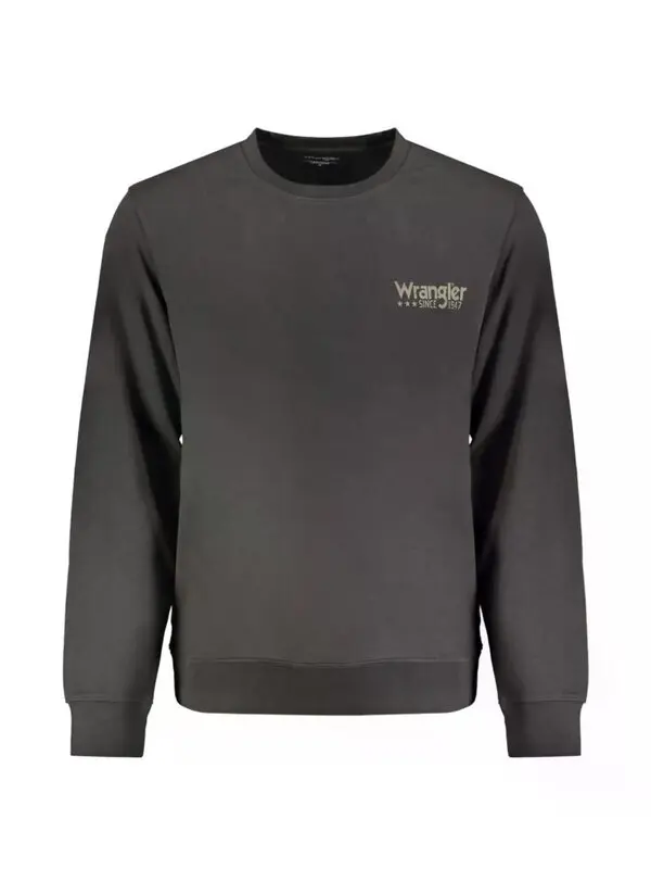 Wrangler Logo-embroidered Crew-neck Sweatshirt