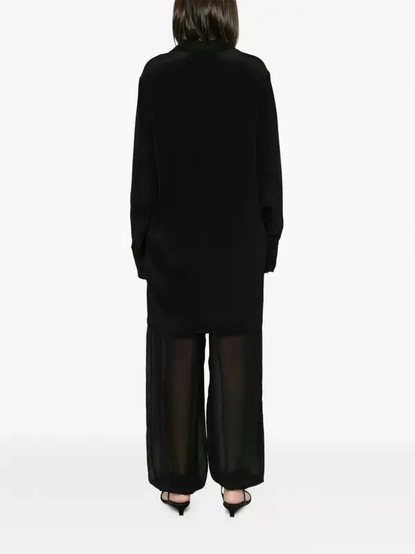 DI.LA3 PARI' Di.la3 Pari Asymmetric Hem Shirt