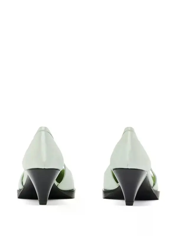 Prada Cut-out Heeled Pumps