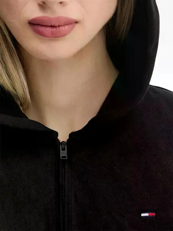 Tommy Hilfiger Zip-up Hoodie - Black