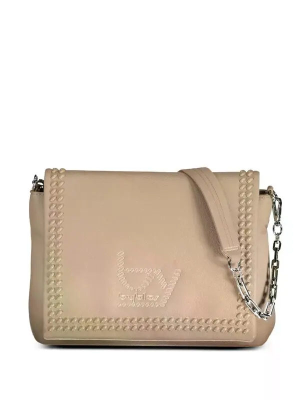 Byblos Logo-detail Shoulder Bag - Neutrals