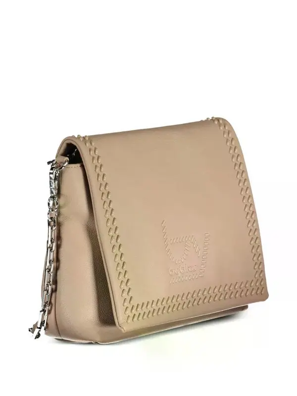 Byblos Logo-detail Shoulder Bag - Neutrals