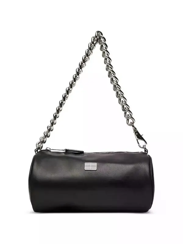 Tommy Hilfiger Chain-link Cylinder Tote Bag