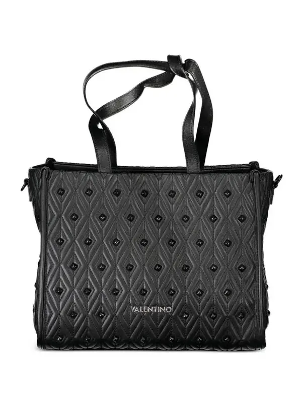 MARIO VALENTINO Quilted Studded Tote Bag