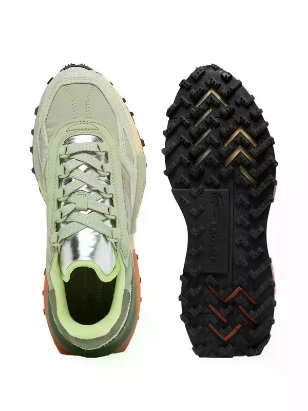 Lacoste Elite Panelled Sneakers - Green