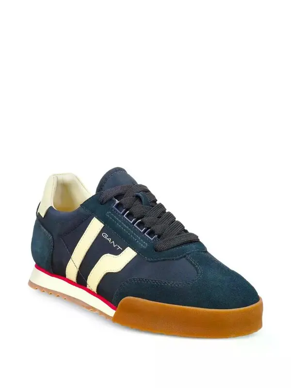Gant Baylle Striped Lace-up Sneakers - Blue