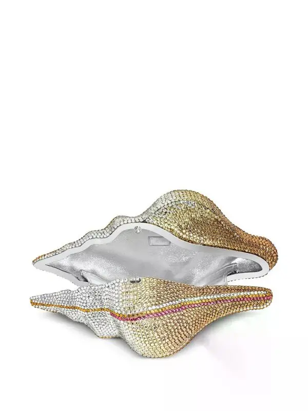 Jw Pei Crystal-embellished Shell Clutch