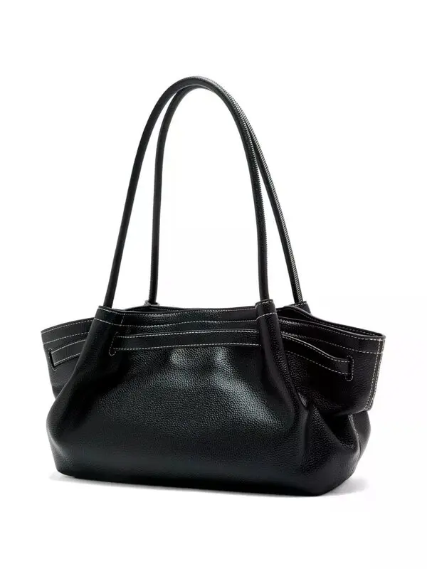 Jw Pei Grained Tote Bag - Black