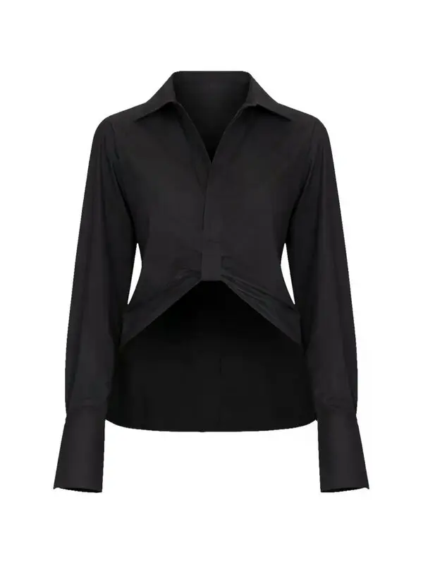 HEVRON Paola Blouse - Black