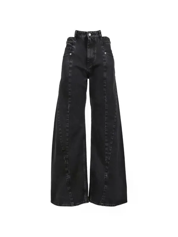 MAISON MARGIELA Cutout Wide-leg Trousers
