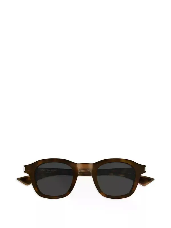 Saint Laurent Square-frame Sunglasses - Brown