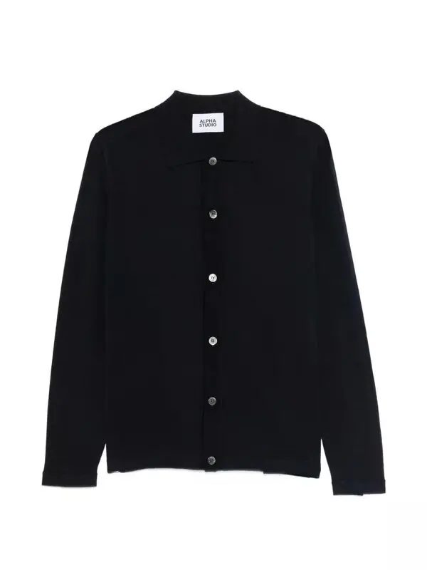Alpha Studio Buttoned Knitwear