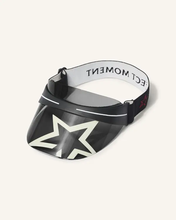Perfect Moment Logo Visor - Black