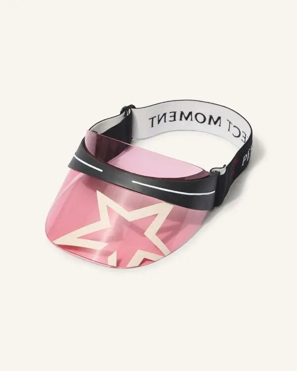 Perfect Moment Logo Visor - Pink