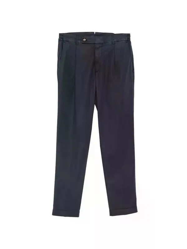 BERWICH Cuffed Pleated Trousers