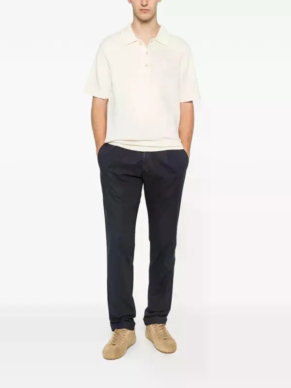 BERWICH Cuffed Pleated Trousers