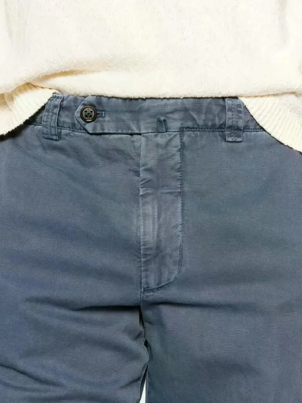 BERWICH Button Trousers - Blue