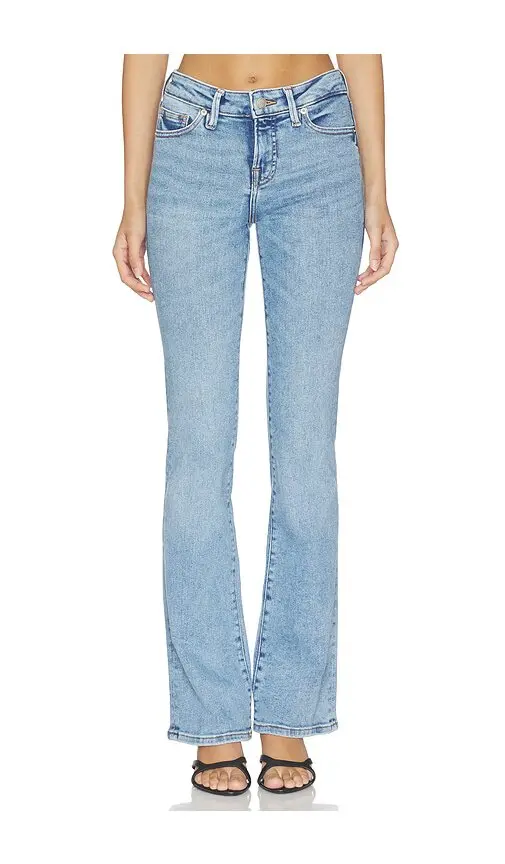 Good American Good Low Rise Boot Jeans