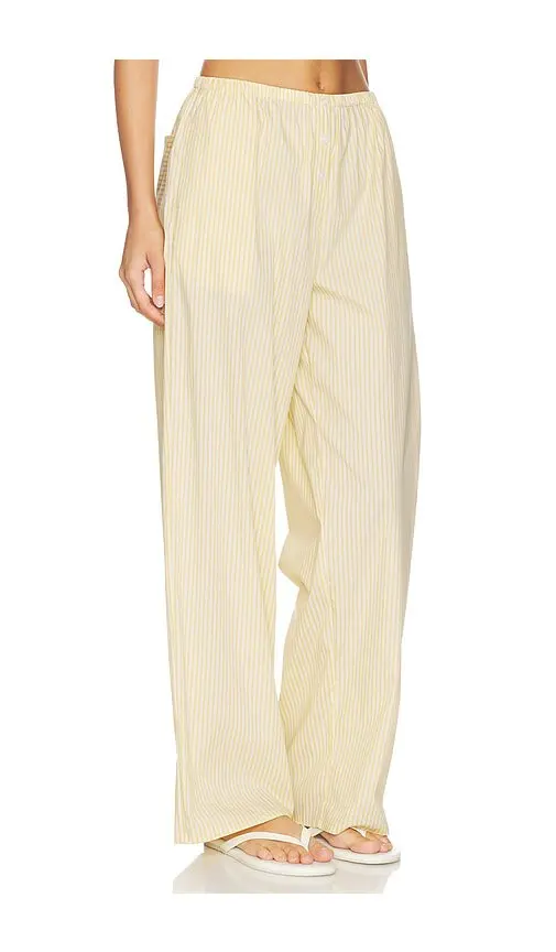 Good American Poplin Pull On Pants