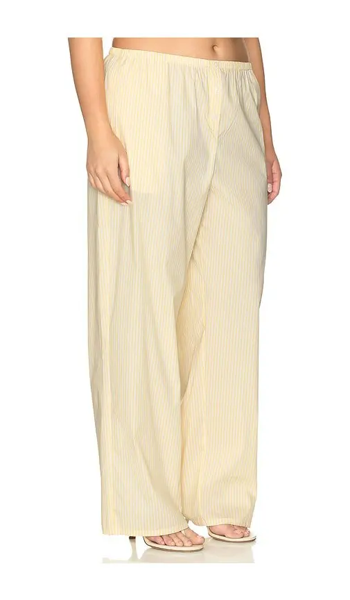 Good American Poplin Pull On Pants