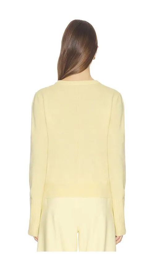 LA LIGNE Solid Cashmere Cardigan