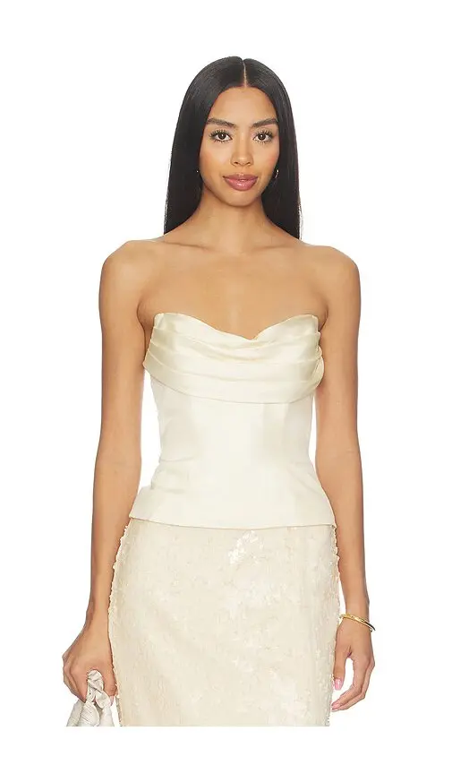 Misha Collection The Volta Silk Bustier