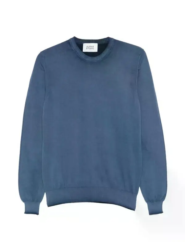 Alpha Studio Crewneck Knitwear