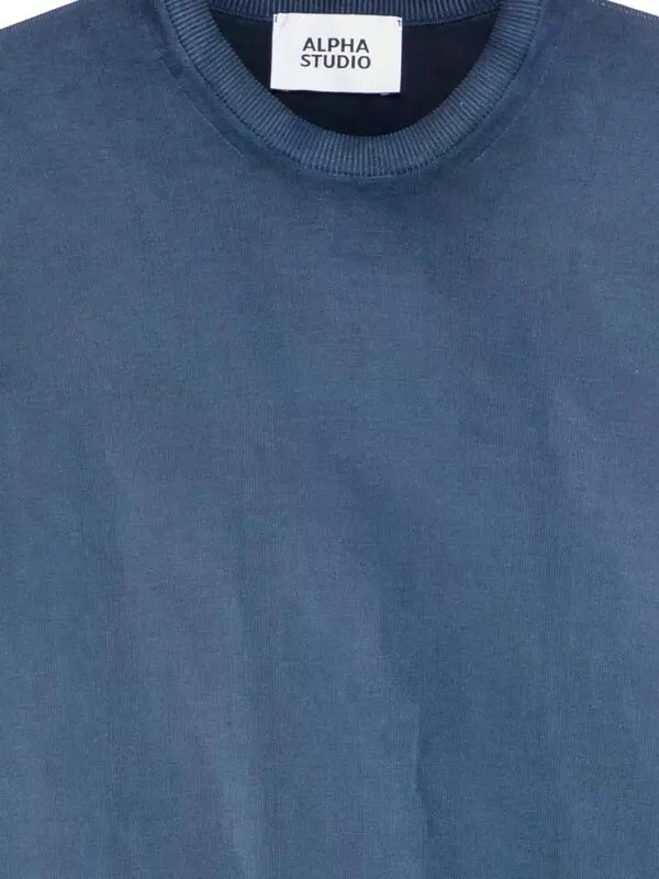 Alpha Studio Crewneck Knitwear