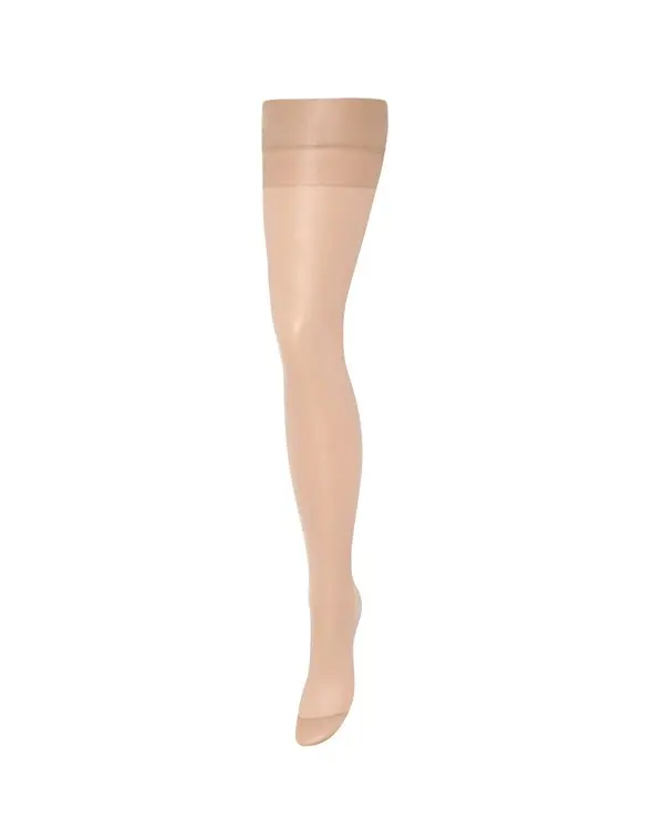 Bluebella Plain Top Stockings - Champagne