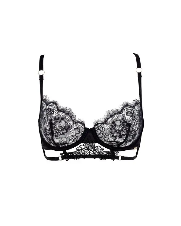 Bluebella Lumi Lace Bra - Black