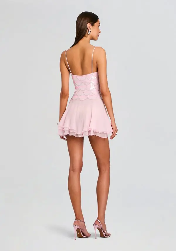Retrofete Dreeny Embroidered Dress