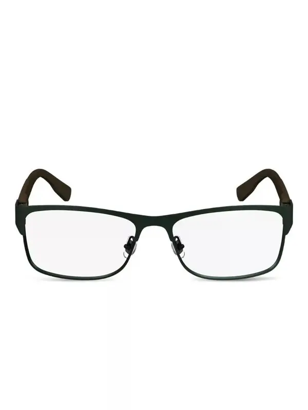 Lacoste Rectangle Metal Glasses - Green