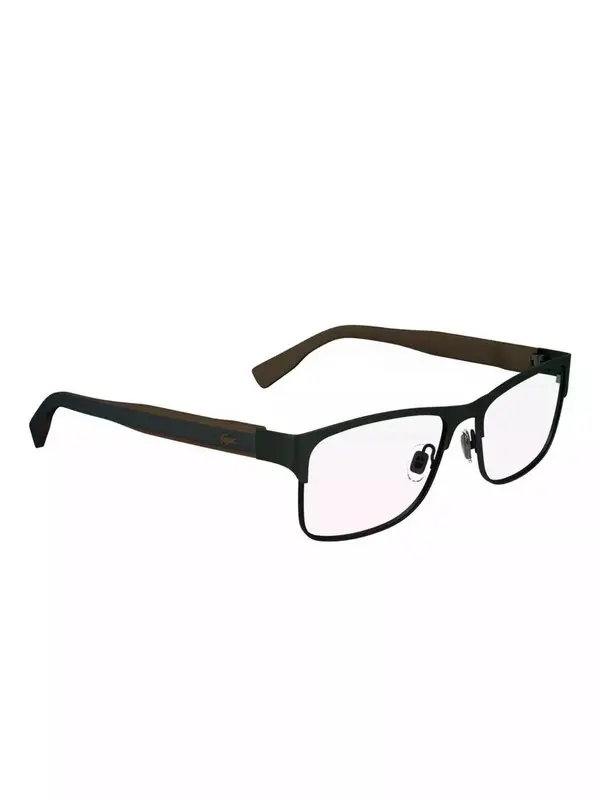 Lacoste Rectangle Full Rim Eyeglasses - Green