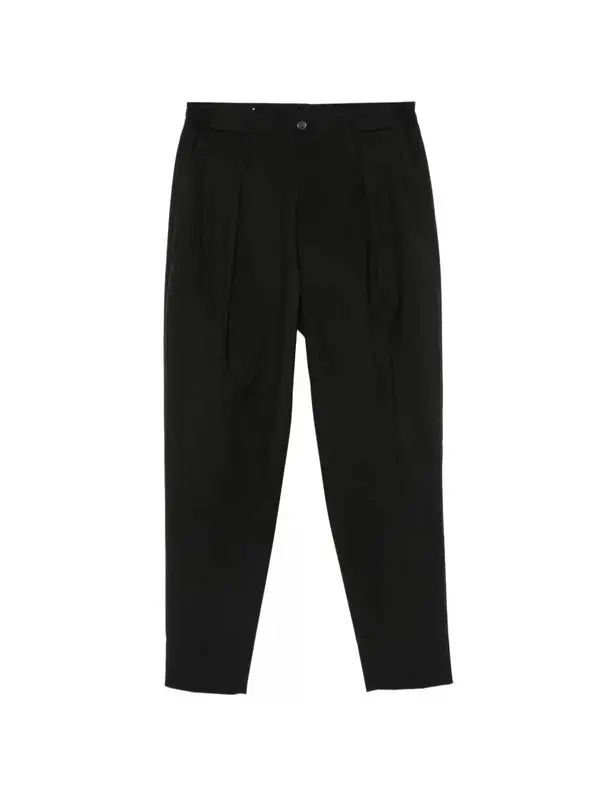 BRIGLIA 1949 Pleated Trousers - Black