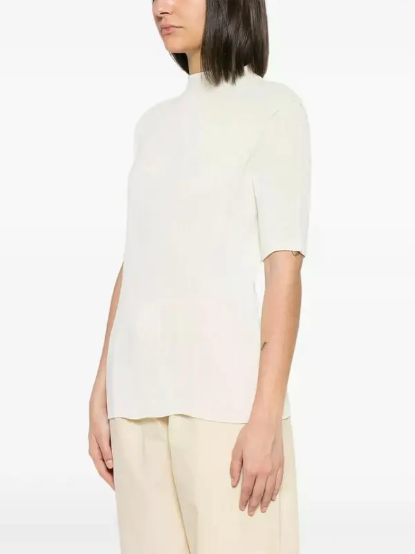 Issey Miyake Pleated Short Sleeve T-shirt