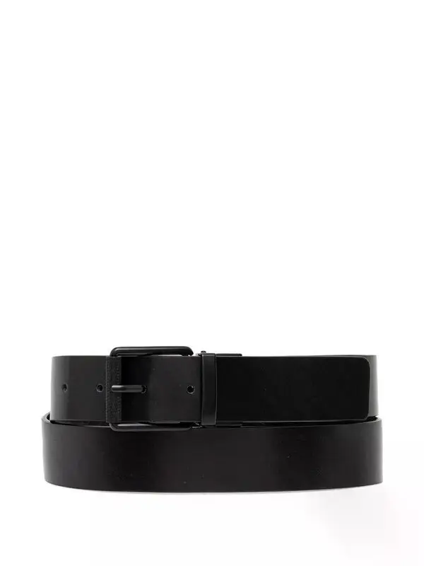 Karl Lagerfeld Buckle Belt - Black