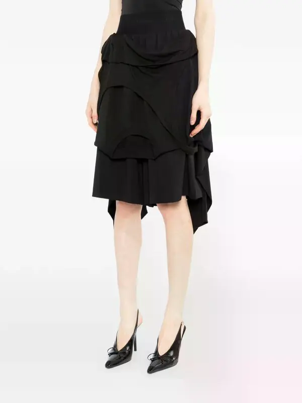 ALAINPAUL Layered Shorts