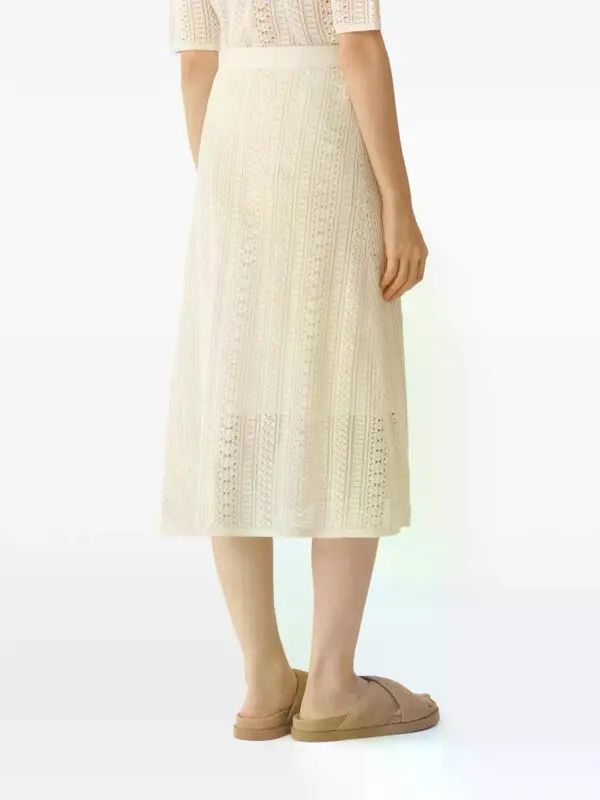 Fabiana Filippi Button Patch-pocket Knit Skirt