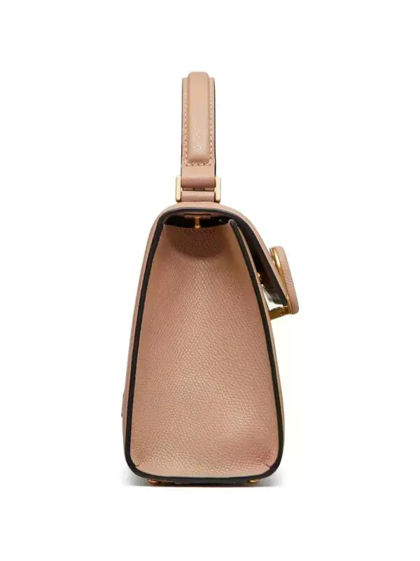 Valentino Garavani Small Vsling Grainy Calfskin Handbag - Neutrals