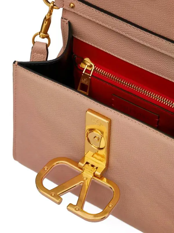 Valentino Garavani Vsling Small Handbag - Neutrals