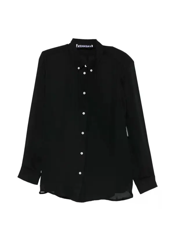 FRENKEN Button-down Shirt - Black